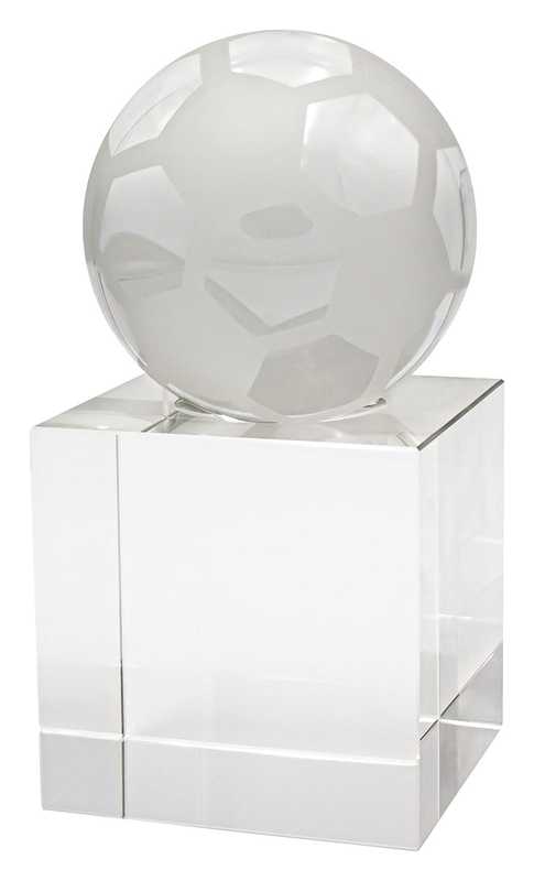 Crystal Spinning Ball - Territory Trophies and Precision Engraving